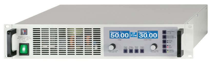 EA-PS 8080-60 2U RS | EA Elektro-Automatik Bench Power Supply, 1.5kW, 1 Output, 0 → 80V, 60A | RS
