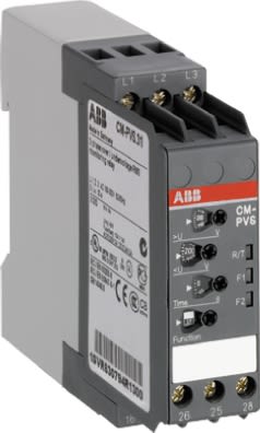 1SVR630794R3300 - CM-PVS.41 | ABB Überwachungsrelais, für Phase, Spannung 300 → 500V ac, 2 ...