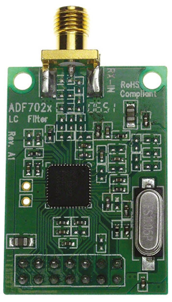 Analog Devices Adf7020 1 Rf Transceiver Daughter Board For Eval Adf70xxmbz2 80 → 650mhz Eval