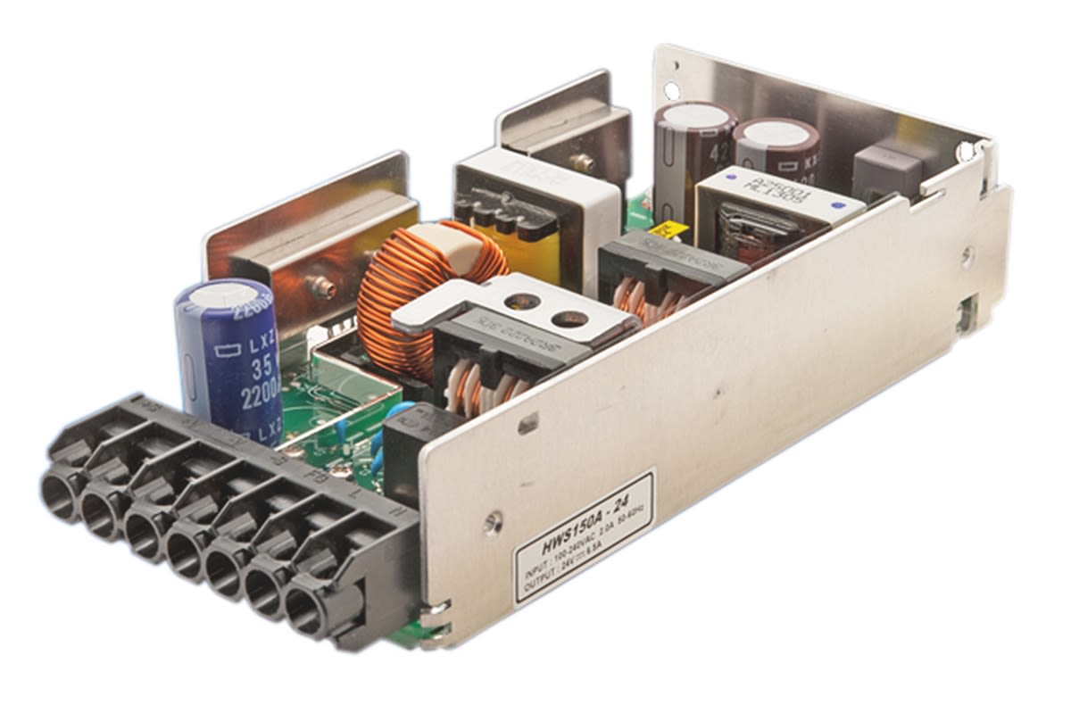 HWS150A-48 | TDK-Lambda Switching Power Supply, 48V dc, 3.3A, 150W, 1 Output | RS