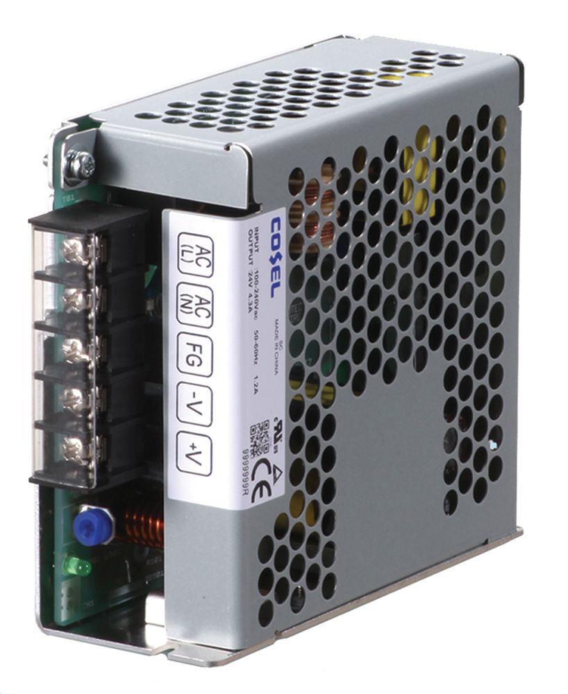 PLA100F-12 | Cosel Embedded Switch Mode Power Supply SMPS, 12V dc, 8.4A ... PLA100F-12 | Cosel Embedded Switch Mode Power Supply SMPS, 12V dc, 8.4A ...