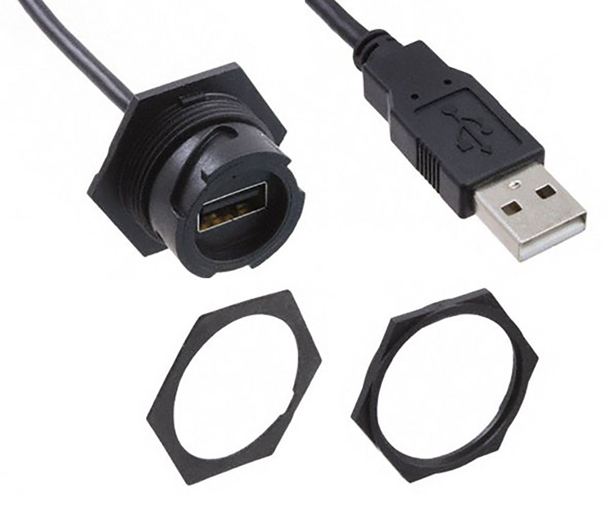 84729 0003 Molex Male USB A To Female USB A USB Extension Cable USB 84729-0003-molex-male-usb-a-to-female-usb-a-usb-extension-cable-usb