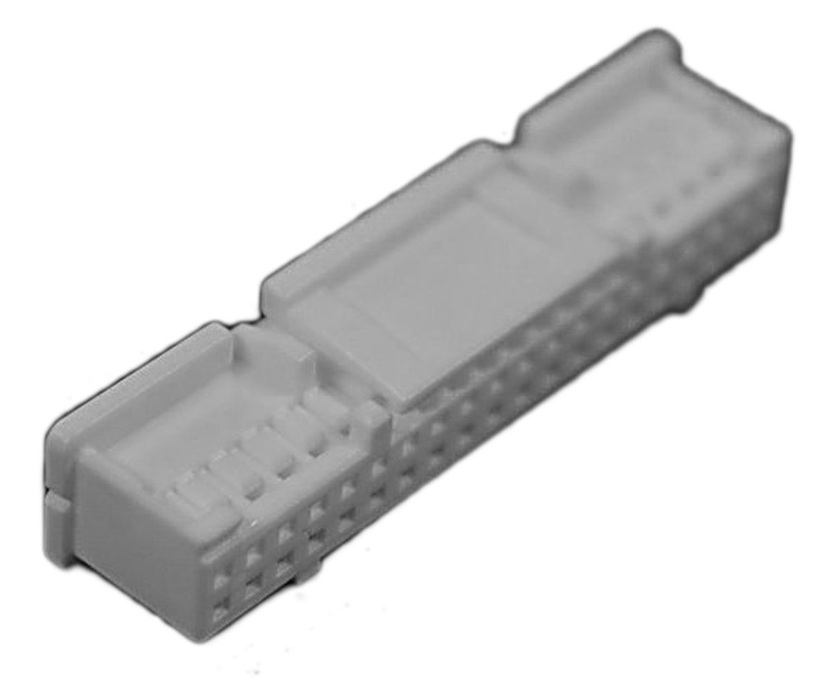 PUDP-40V-S | JST, PUD Female Connector Housing, 2mm Pitch, 40 Way, 2 Row | RS