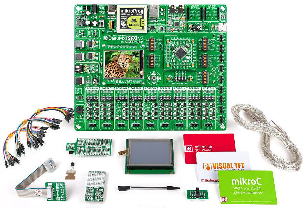 Mikroelektronika Mikrolab For Stm32 Mcu Development Kit Mikroe 2016 Rs