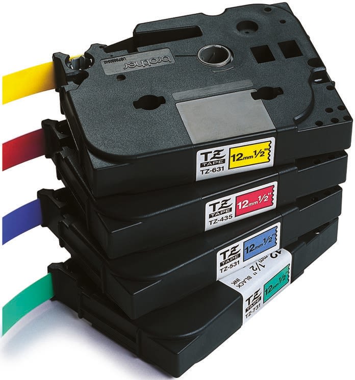 tzn-211-brother-black-on-white-label-printer-tape-8-m-length-6-mm
