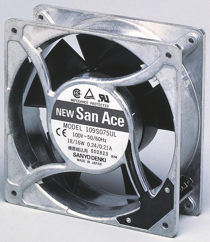 山洋電気 軸流ファン 電源電圧:100 V Ac Ac 60 X 60 X 38mm 109 130 Rs