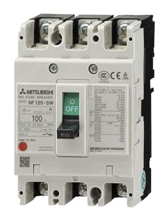 三菱電機, 配線遮断器, WS-V シリーズ 汎用品 シリーズ, NF63-SVF 3P 50A | RS
