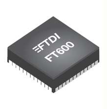 FTDI Chip FT600Q-B-T, USB Bridge IC, 2-Channel, 480 Mbps, 5Gbit/s, USB 2.0, USB 3.0, 3.3 V, 56 ...