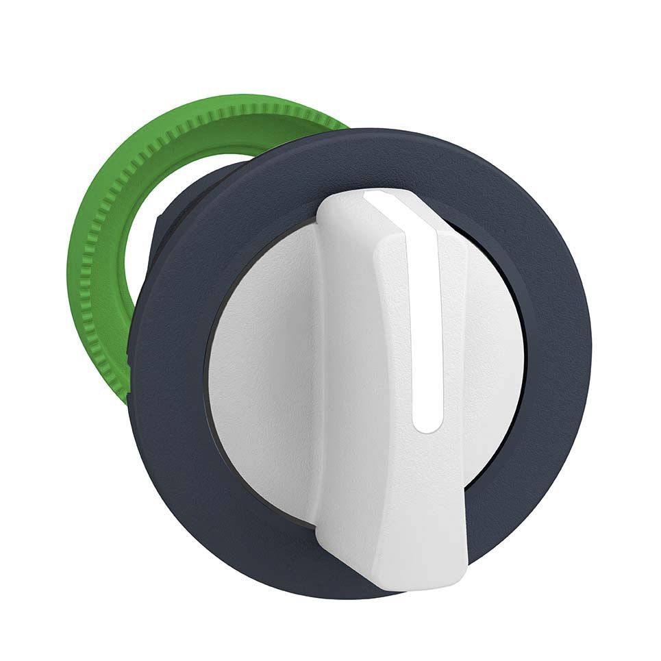 ZB5FD201 | Schneider Electric Harmony XB5 Series 2 Position Selector Switch Head, 30mm Cutout ...