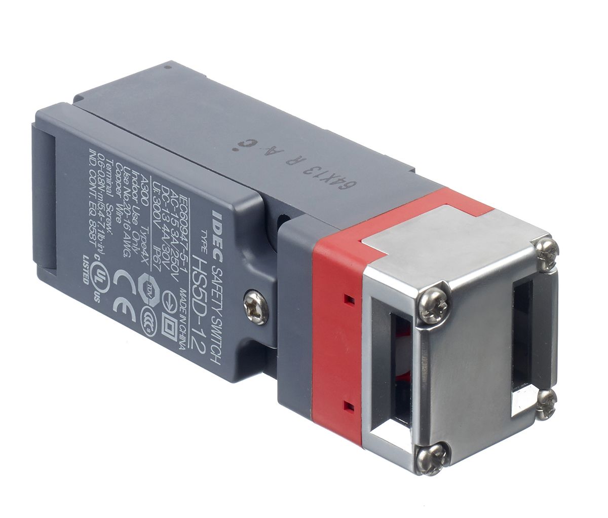 HS5D 12ZRNP Idec HS5D Safety Interlock Switch 2NC 1NO Handle RS hs5d-12zrnp-idec-hs5d-safety-interlock-switch-2nc-1no-handle-rs