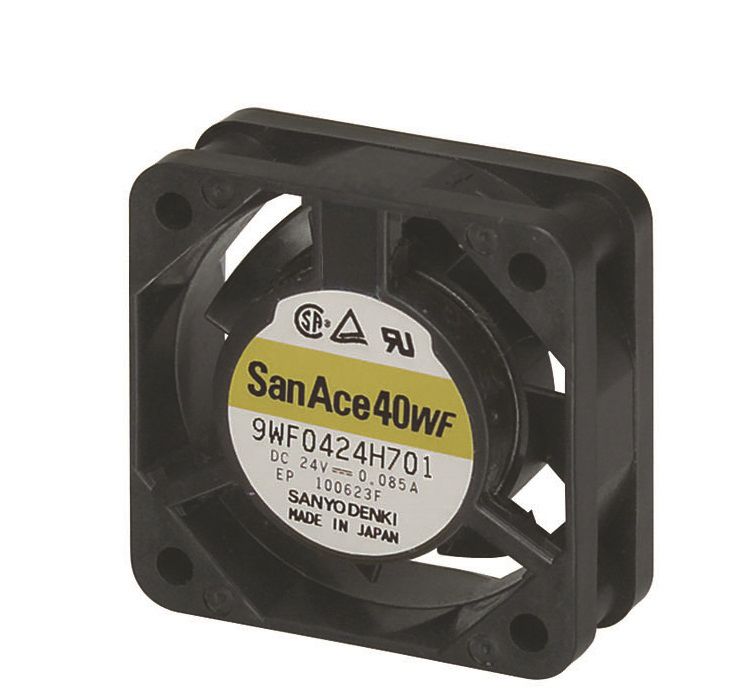 山洋電気 軸流ファン 電源電圧：24 V Dc Dc 40 X 40 X 15mm 9wf0424h7d01 Rs