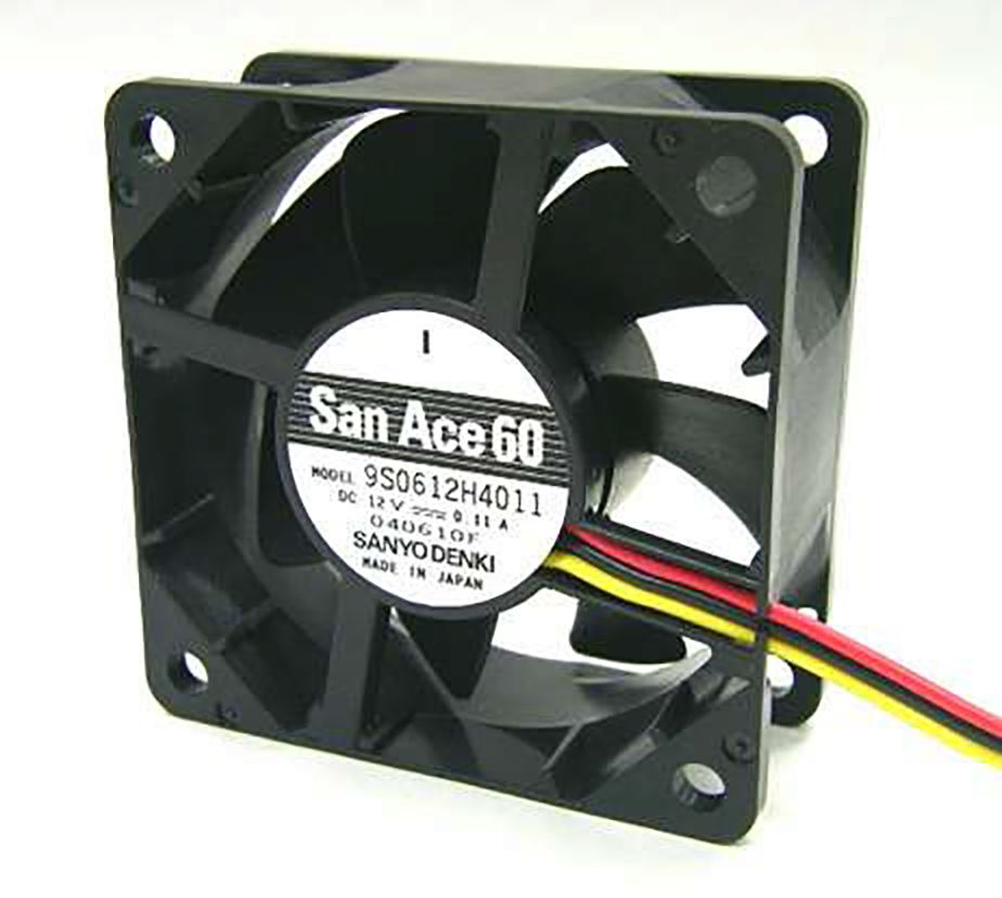 山洋電気 軸流ファン 電源電圧:12 V Dc Dc 60 X 60 X 25mm 9s0612s401 Rs