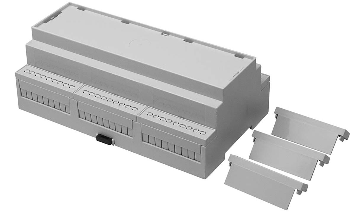 RS PRO Solid Top Enclosure Type 159 2 X 90 X 58mm Polycarbonate DIN RS PRO Solid Top Enclosure Type 159 2 X 90 X 58mm Polycarbonate DIN