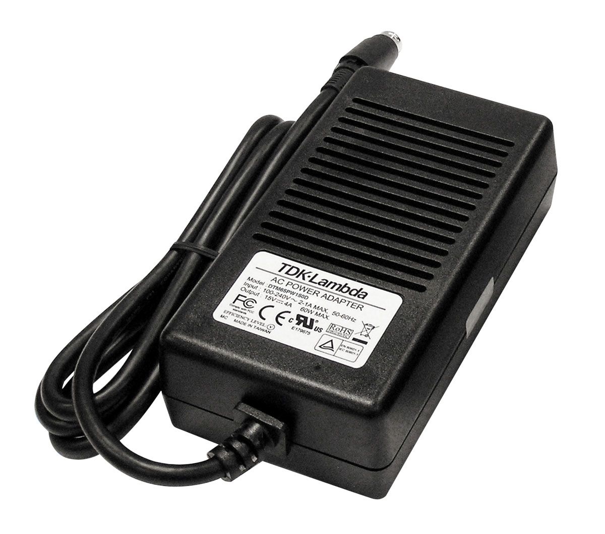DTM-65PW-280-D | TDK-Lambda 65W Power Brick AC/DC Adapter 28V dc Output, 2.32A Output | RS
