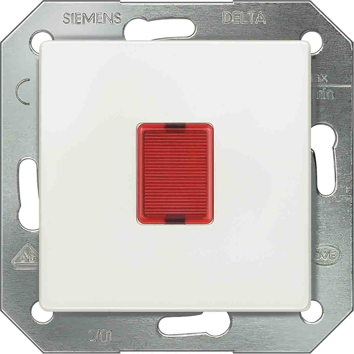 5TD2813 Siemens White 1 Gang Plug Socket 16A Indoor Use RS 5td2813-siemens-white-1-gang-plug-socket-16a-indoor-use-rs