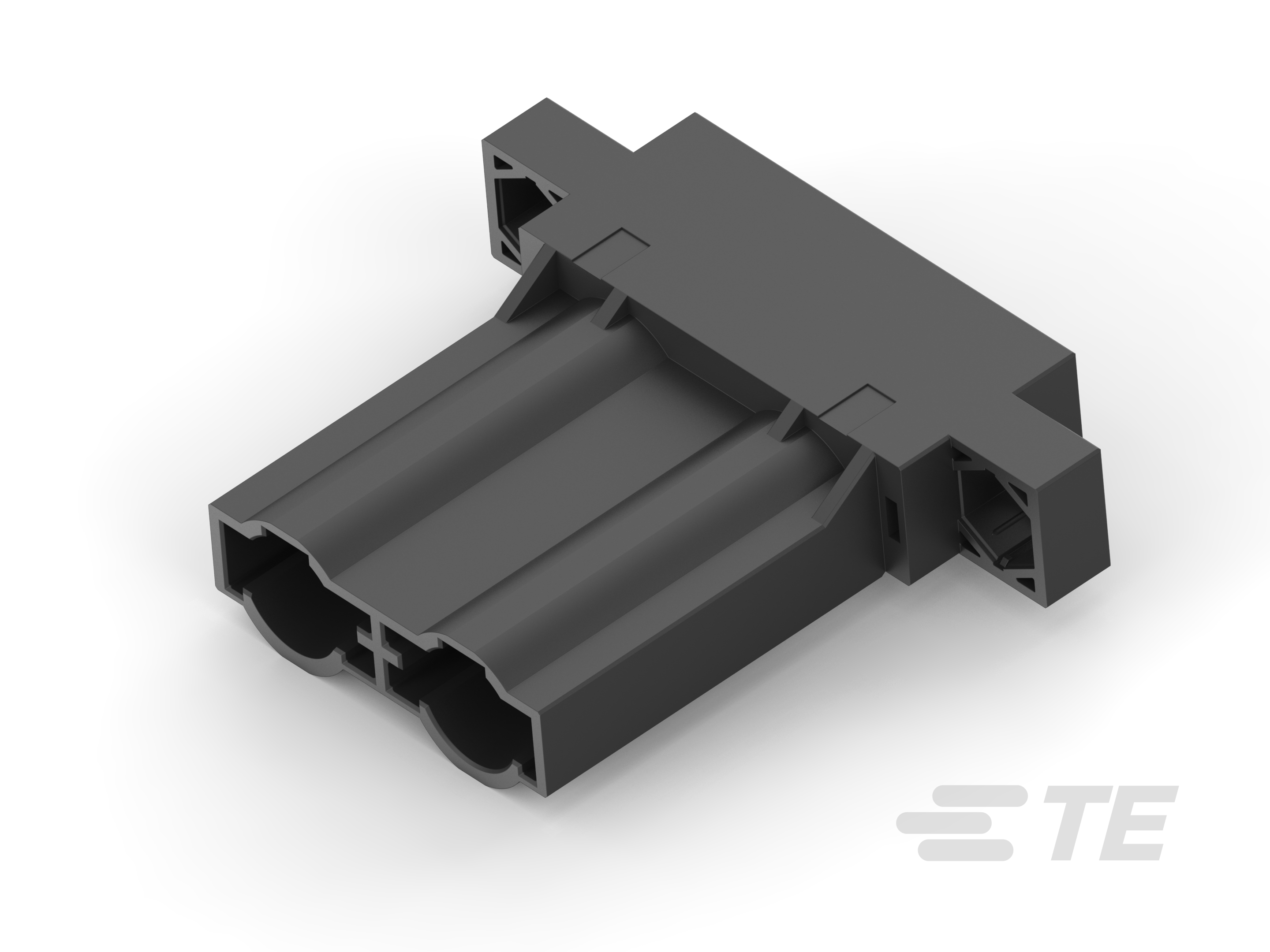 Carcasa de conector TE Connectivity 1-2352216-2, Serie Dynamic 8000, paso: 24.4mm, 2 contactos ...