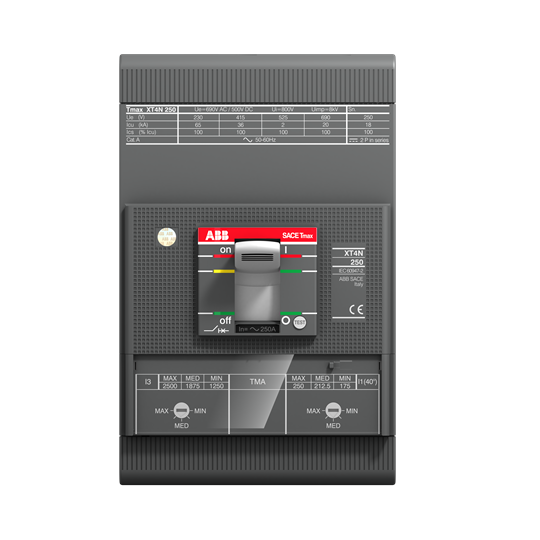 1SDA068435R1 XT4S 160 MA 52 FF | Disjoncteur ABB Tmax XT 3 pôles, 52A, montage fixe | RS