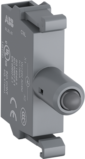 1SFA611621R1073 MLBL-07Y | ABB MLBL Series Light Block, 230V ac, Yellow Illumination | RS