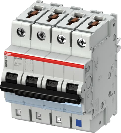 2CCS573103R8557 | ABB Leitungsschutzschalter Typ K, Pol 4 40A 415V SMISSLINE TP DIN-Schienen ...