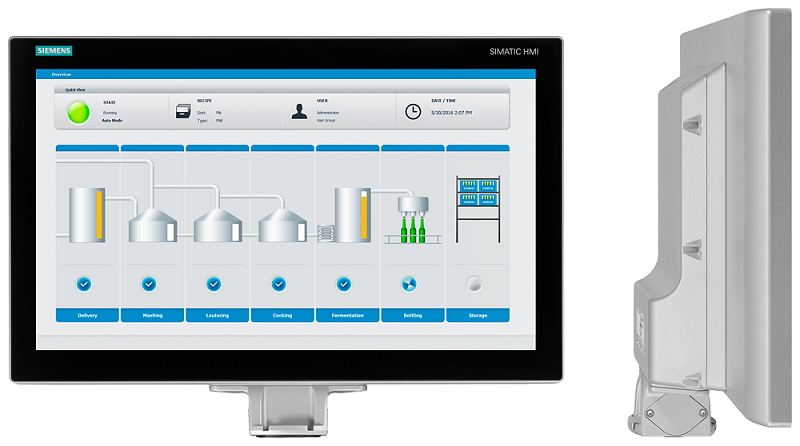 6av74668ma010aa0 Siemens Simatic Ipc Series Simatic Hmi Panel 22 In