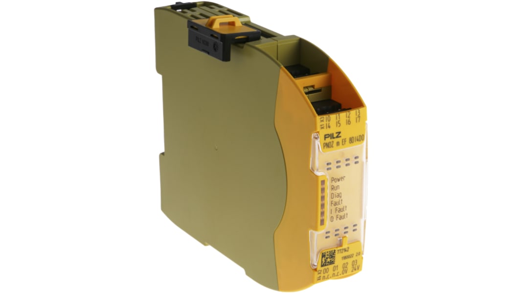 KIT772142 | Pilz PNOZ m EF Series Input/Output Module, 8 Inputs, 4 Outputs, 24 V dc | RS