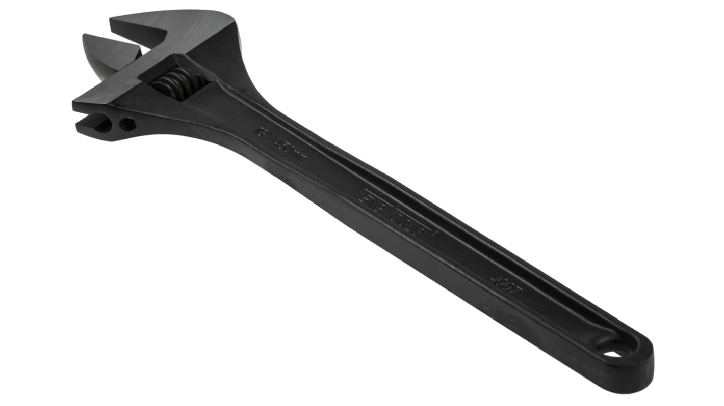 Teng Tools Adjustable Spanner 450 mm Overall 60mm Jaw Capacity Metal Handle