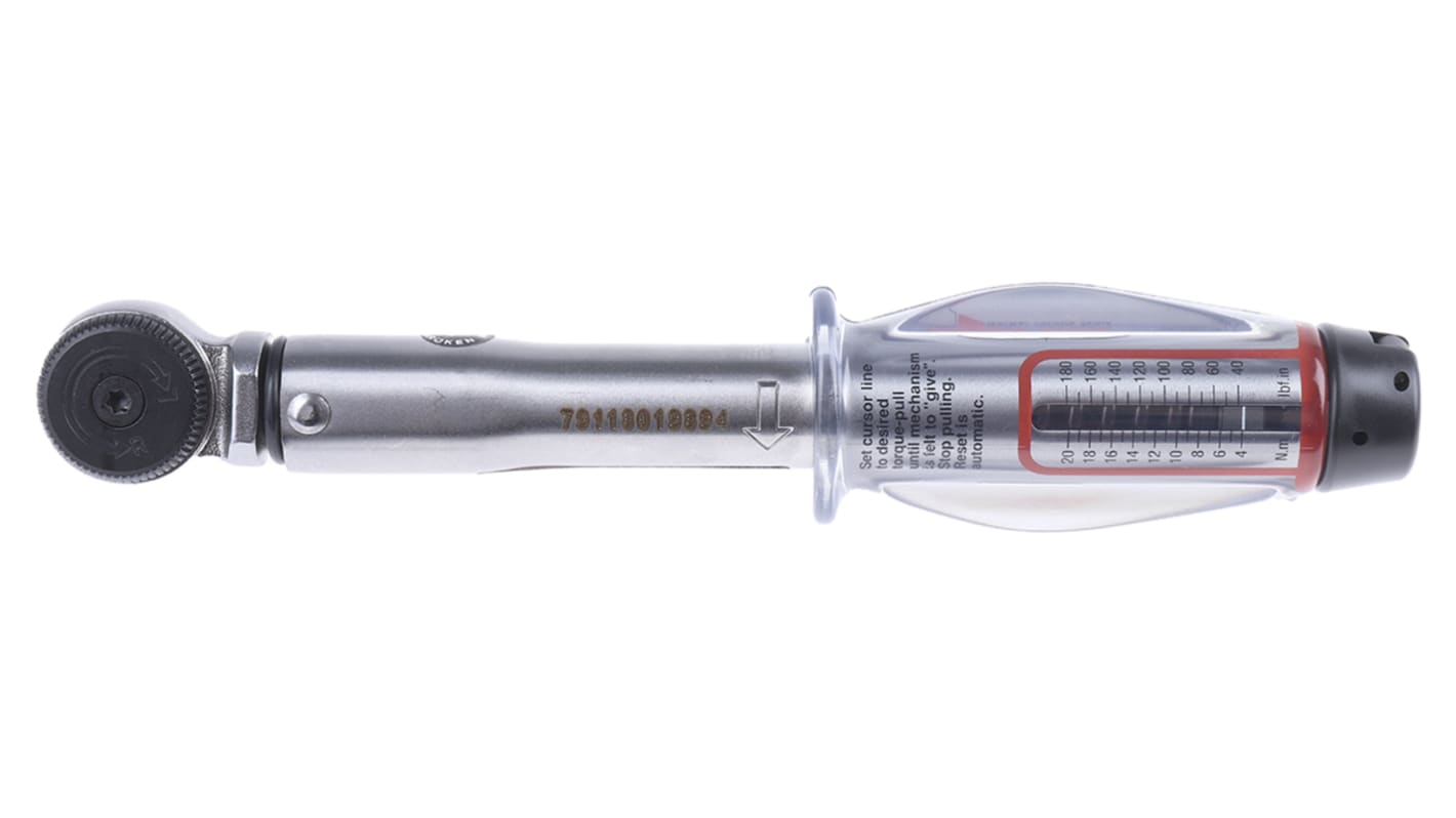Norbar Torque Tools Click Torque Wrench 4 20Nm 3 8 in Drive Square Drive