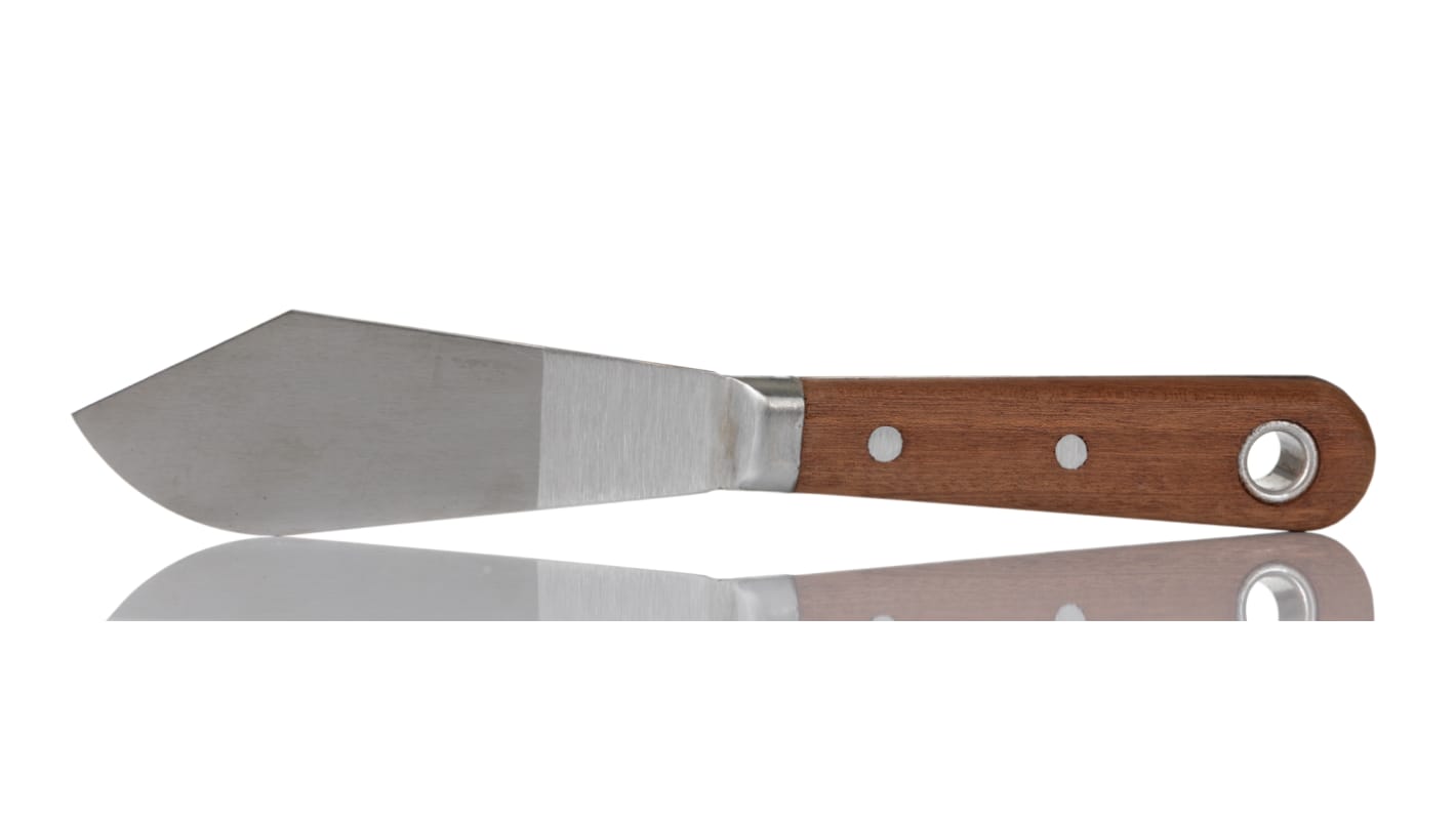 Wood 115 mm Putty Knife Scraper With Polished Blade