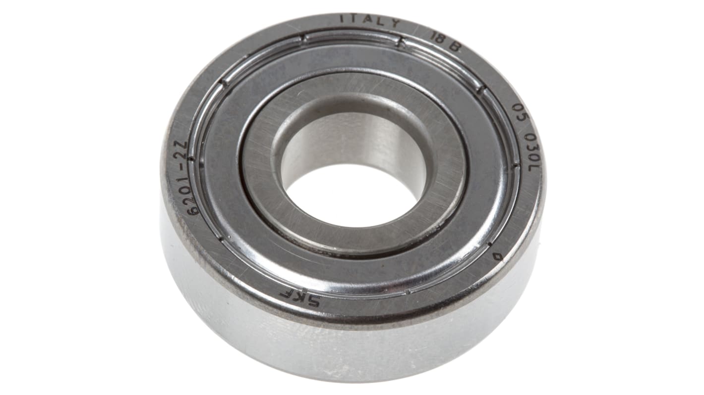 SKF 6201 2Z Single Row Deep Groove Ball Bearing Both Sides Shielded 12mm I.D 32mm O.D