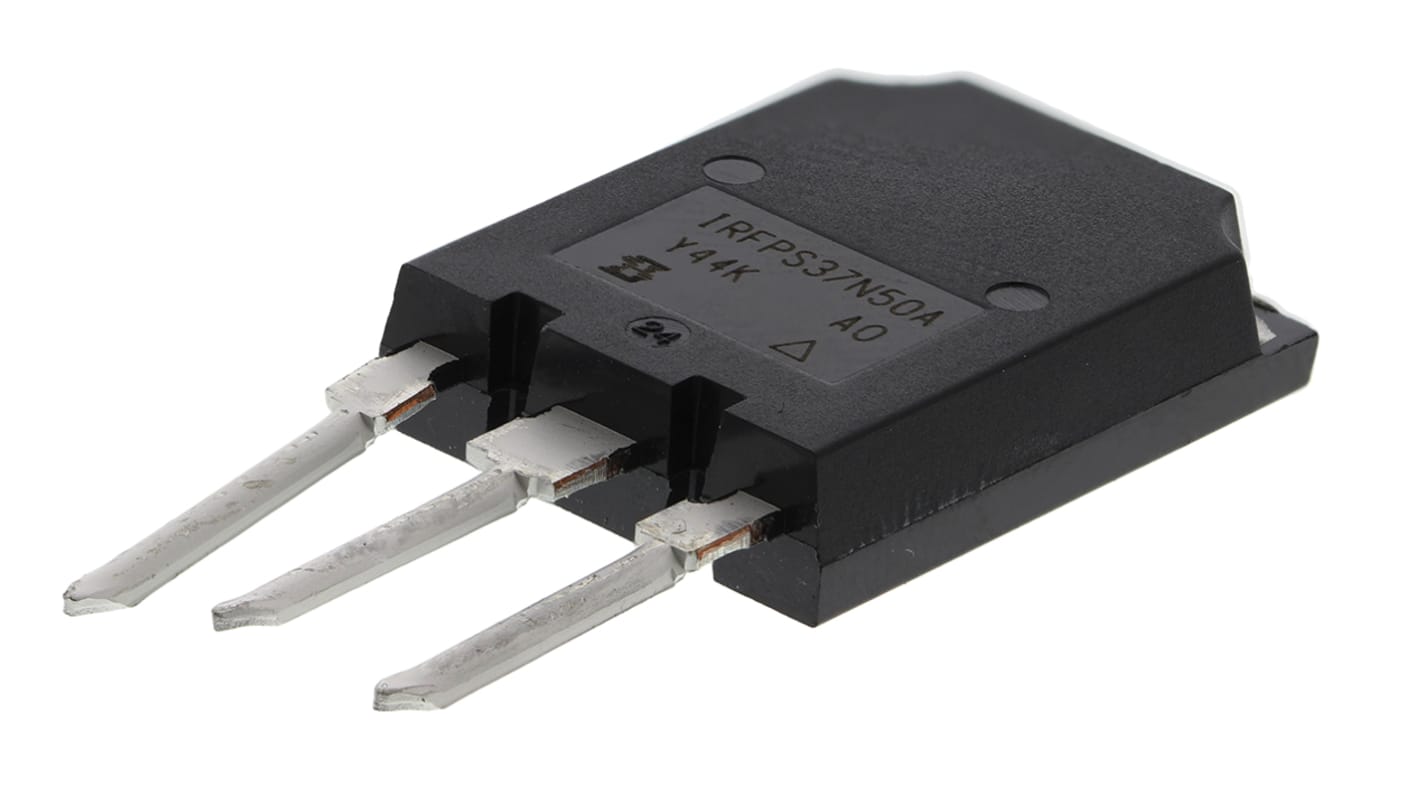 IRFPS37N50APBF | Vishay Nチャンネル MOSFETトランジスタ500 V 36 A スルーホール パッケージSuper-247 3 ピン | RS
