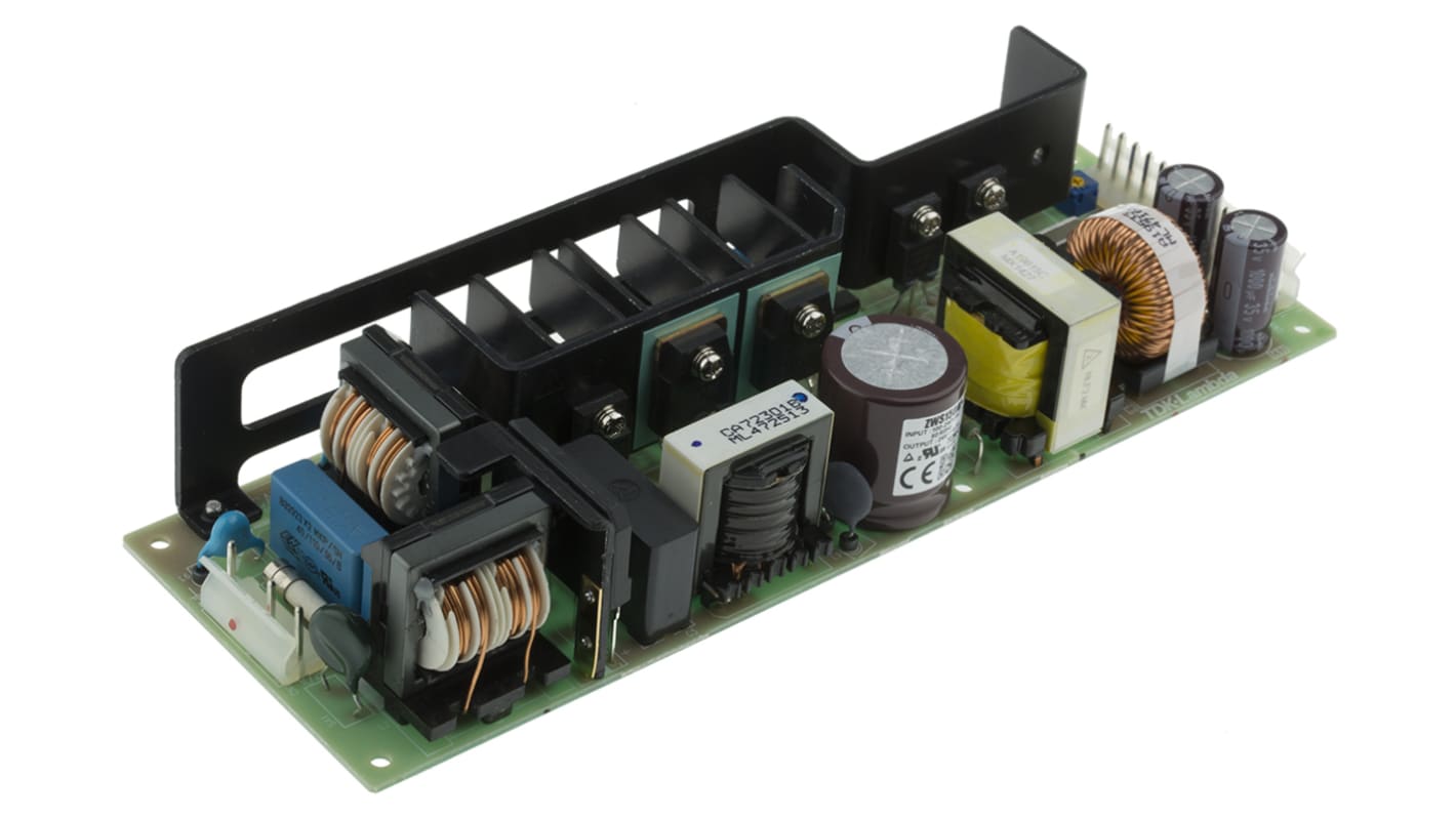 TDK-Lambda Embedded Switch Mode Power Supply (SMPS), ZWS150AF-24, 24V dc, 6.3A, 151W, 1 Output ...