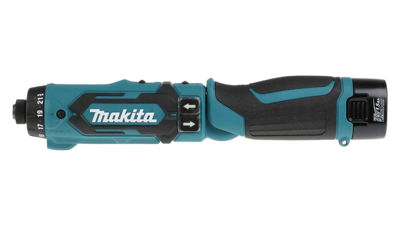 Makita DF012DSE 7.2V Electric Screwdriver, Euro Plug | RS