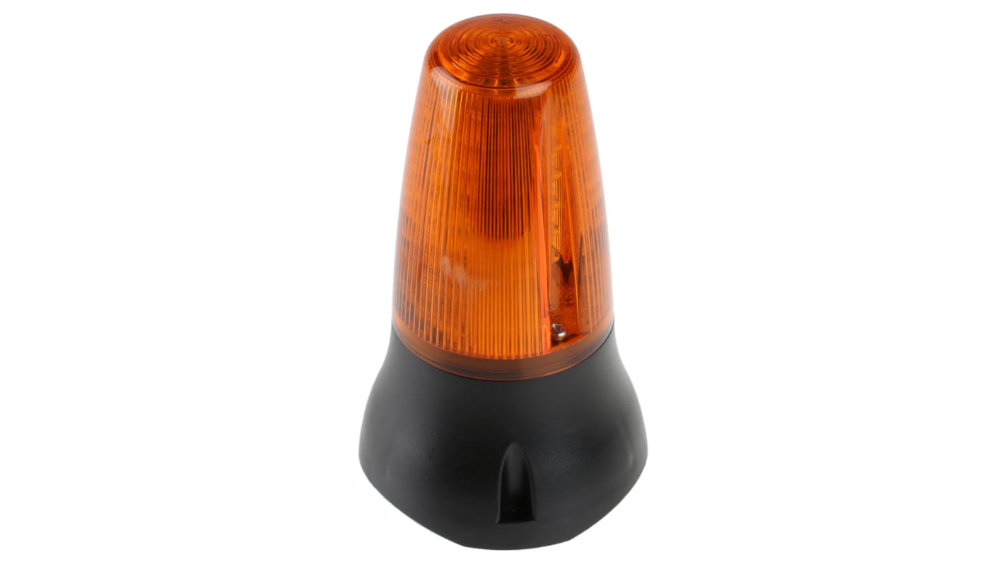 LEDD125-04-01 | Balise clignotante à LED Ambre Moflash série LEDD125, 230 V | RS