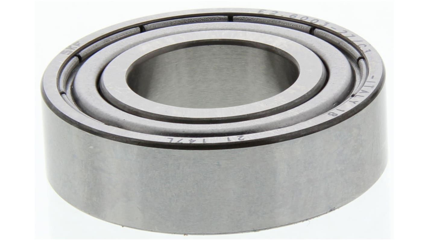 Skf E2.6003-2z C3 Single Row Deep Groove Ball Bearing- Both Sides 