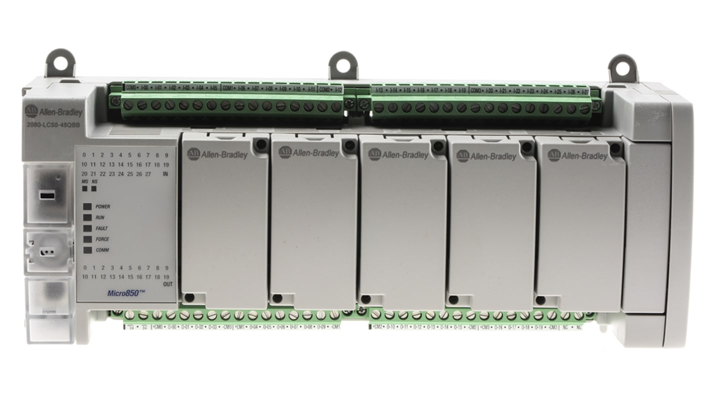 2080-LC50-48QBB | Allen Bradley Micro850 Series PLC CPU for Use with ...