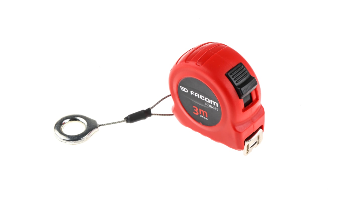 Facom 3m Tape Measure Metric With RS Calibration