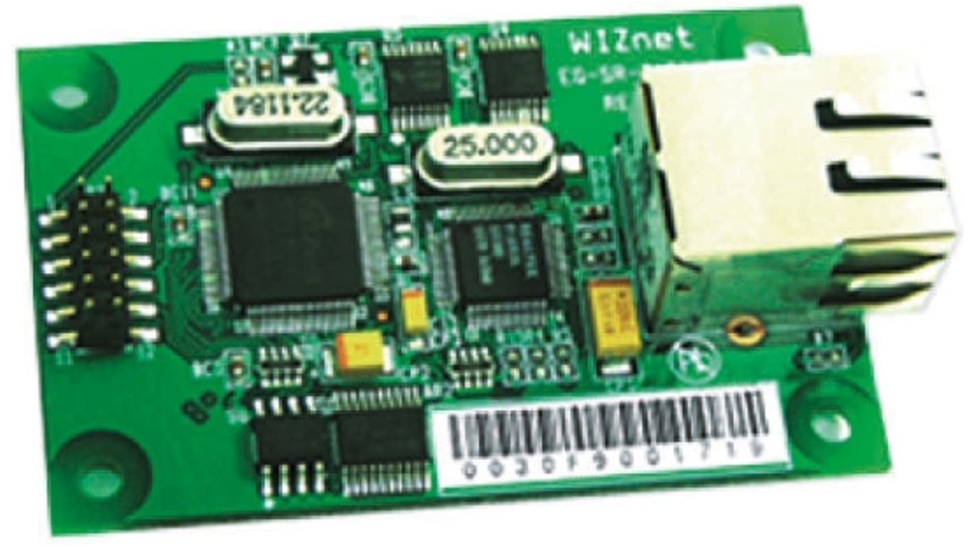 Módulo de red WIZnet Inc, EG-SR-7150MJ, 10/100 Ethernet, RJ45, serie | RS