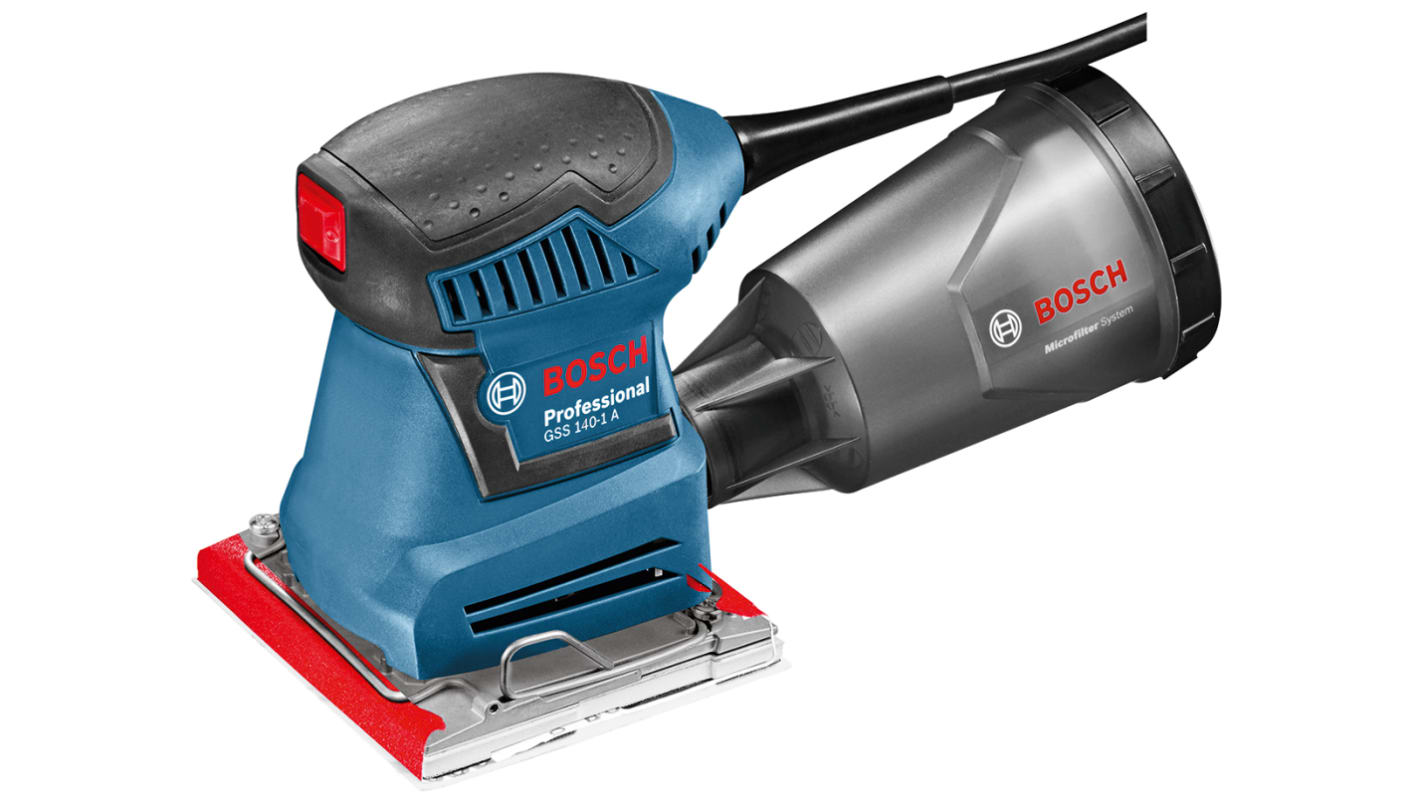 06012A2100 Bosch GSS 140 1 A 110 x 100mm Corded Orbital Sander UK Plug RS