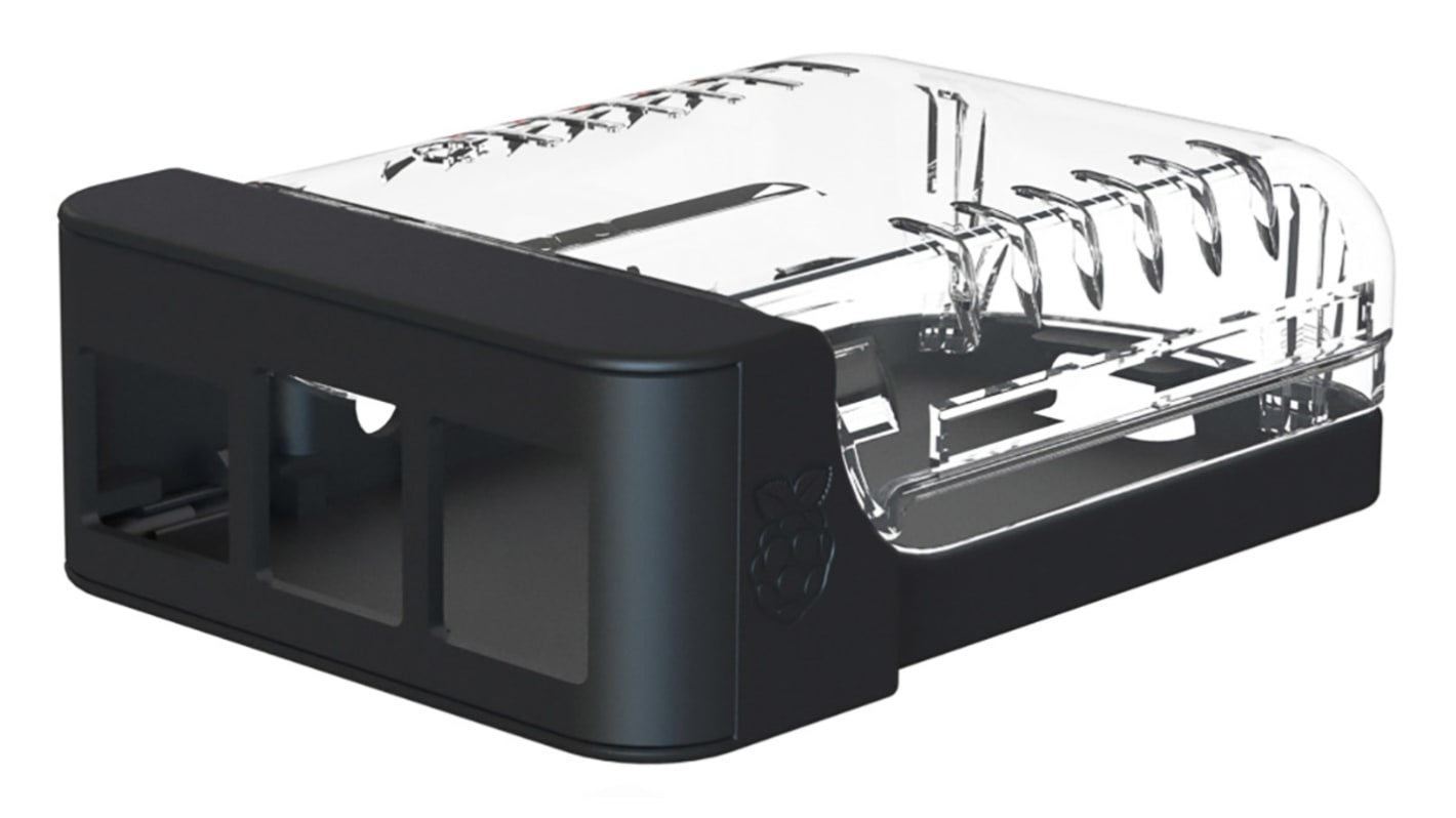 Cbrpihat Blk Designspark Abs Case For Use With Raspberry Pi 3b Raspberry Pi And A Pi Hat In