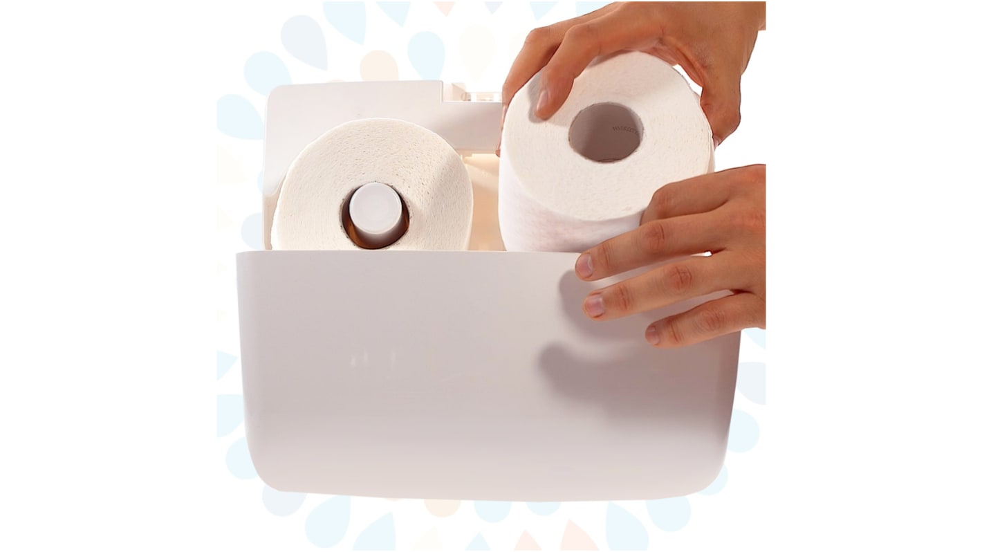 Kimberly Clark 4 rolls of 3840 Sheets Toilet Roll 4 ply