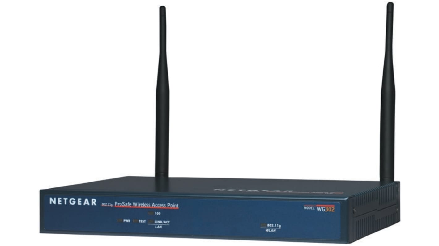 WG302 | Netgear 1 Port Wireless Access Point, 802.11g, 10/100Mbit/s | RS