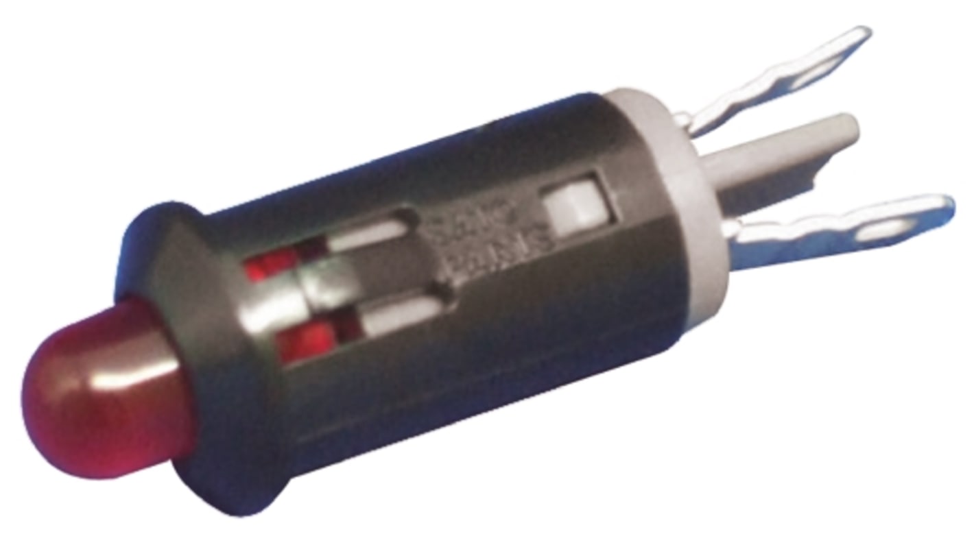 Sato Parts 表示灯, 赤, 実装ホールサイズ:8.3mm, DB-40-N-BR | RS