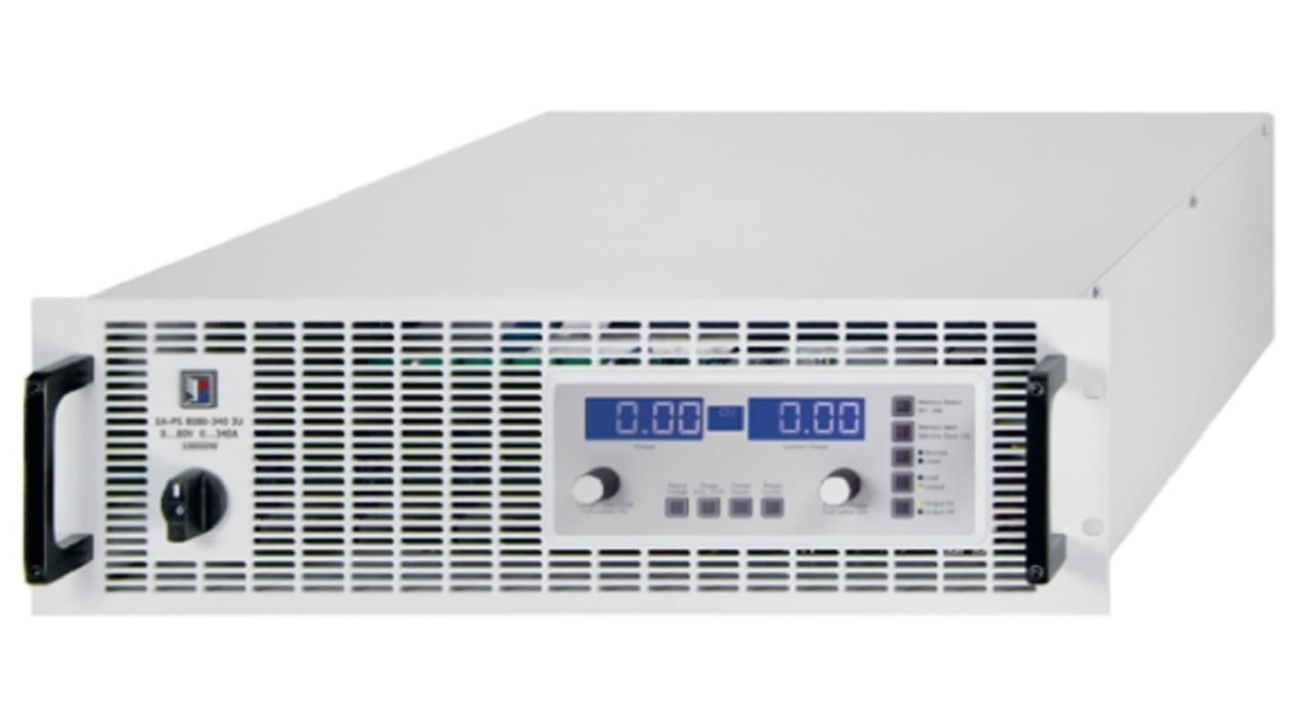 EA-PS 8200-140 3U | EA Elektro-Automatik Bench Power Supply, 0 → 500V, 140A, 1-Output, 10kW | RS