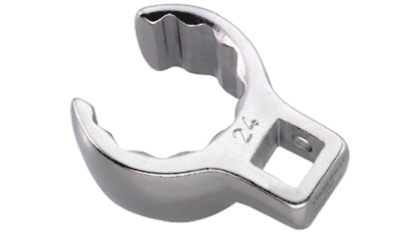 02490046 STAHLWILLE 440A Series Crow Foot Spanner Head 15 16 in 3 8in Insert Chrome Finish RS
