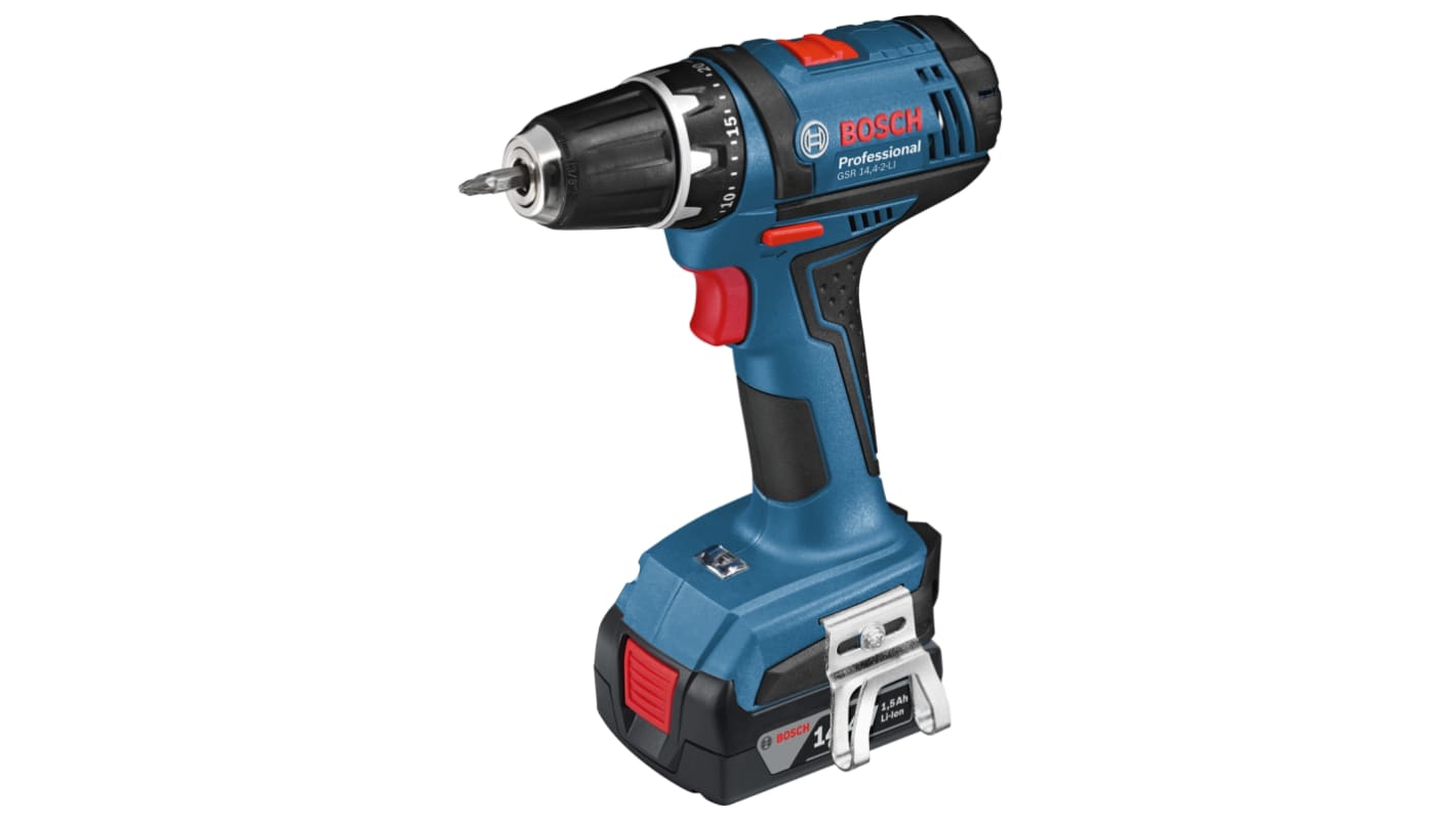 GSR 14.4 2 LI Bosch GSR Autolock 14.4V Cordless Drill Driver Li ion Euro Plug RS