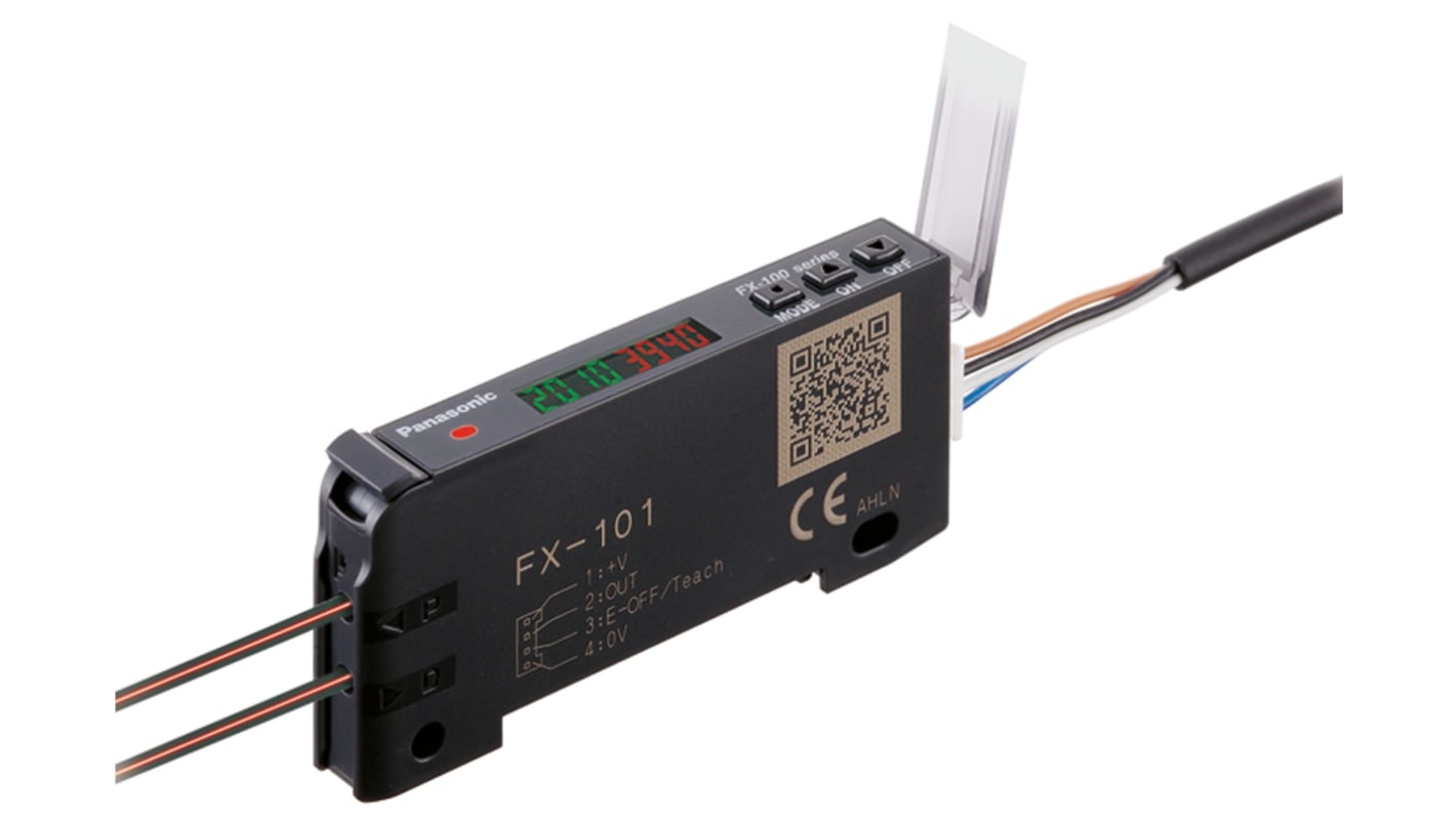 Fx 101 Cc2 Sensor De Fibra óptica De Vidrio Panasonic Con Luz Led