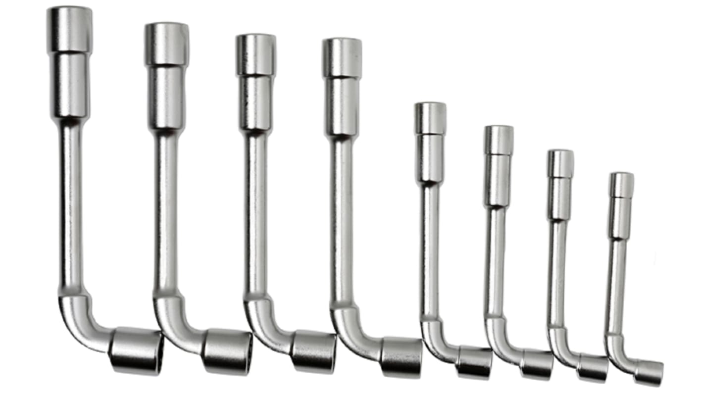 28M 8 Bahco Hex Tubular Box Spanner Set 8 Pieces 8 19 mm Tip RS