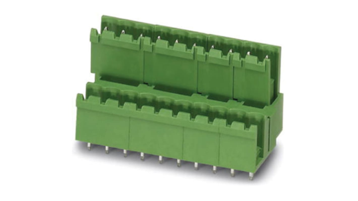 1845549 | Phoenix Contact, 5.08mm Pitch, MDSTBV 2.5/ 8-G-5.08, 8 Way ...