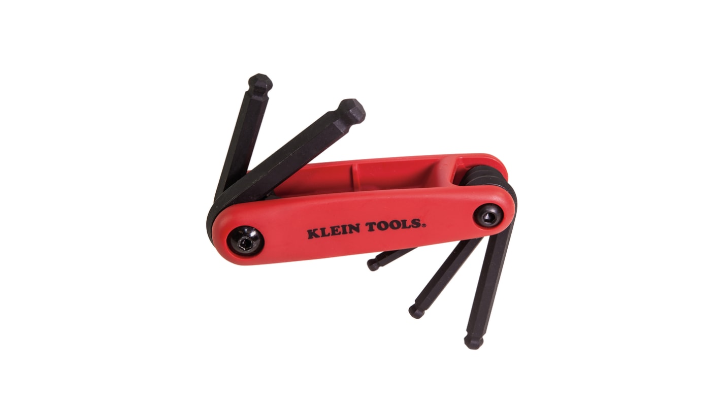 70572 Klein Tools 5 piece Round Metric Hex Key Set 5mm RS