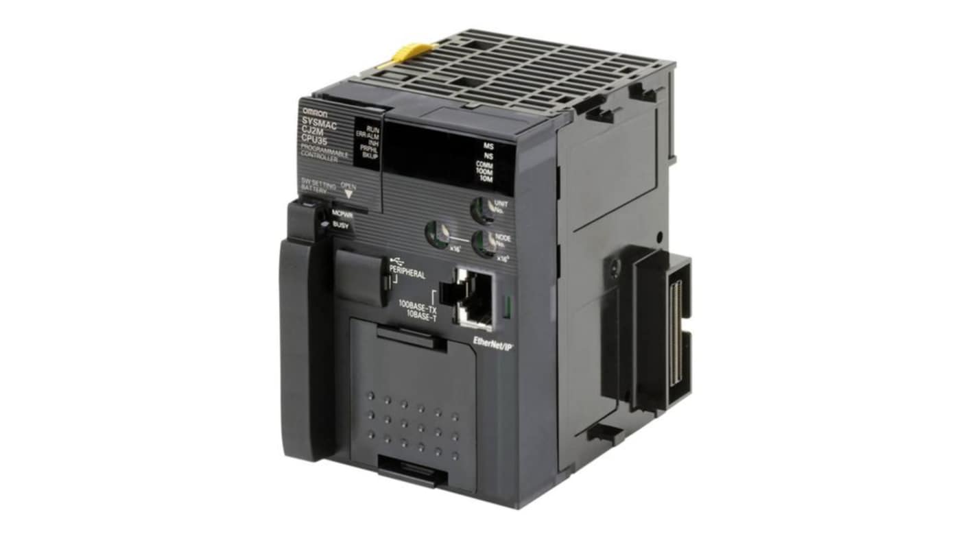 CJ2M-CPU34 | Omron CJ2M Series PLC CPU for Use with Programmable Logic ... CJ2M-CPU34 | Omron CJ2M Series PLC CPU for Use with Programmable Logic ...